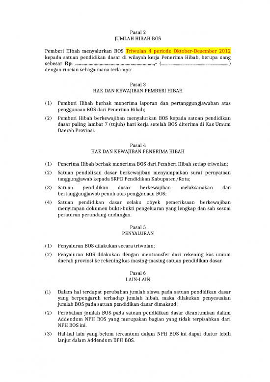 Tw Doc | Format Mou Kerjasama