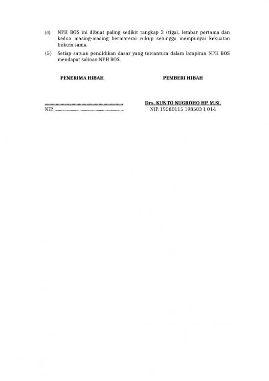 Tw Doc | Format Mou Kerjasama