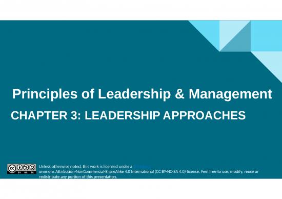 Online Learning Ppt 73510 | Chapter 3 Principles Of Leadership Management Online Learning Ppt 73510 | Chapter 3 Principles Of Leadership Management