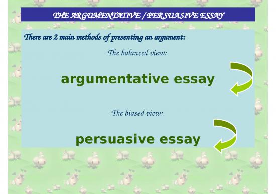 Argument Essay Ppt 73347 | Writing Argumentative Persuasive Lesson Plan ...