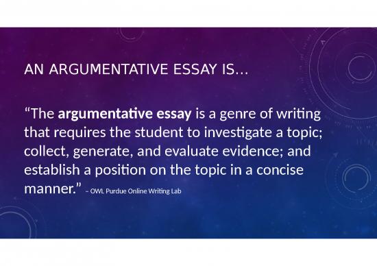 Argument Essay Ppt 73065 | How To Write An Argumentative Essay