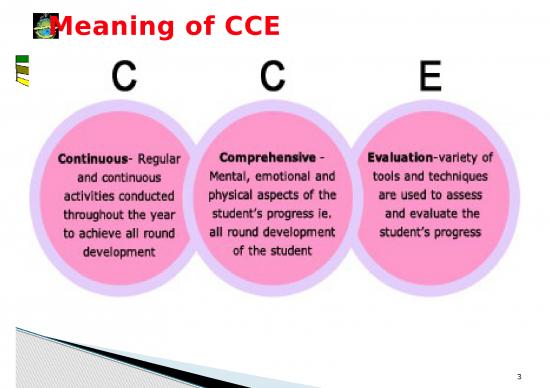 Education Ppt 73499 | Principles Of Cce