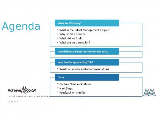 Roadmap Ppt 72719 | Rewards And Retention Roadmap Planning Meeting Example