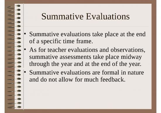 Ppt Evaluation 73386 | Summative And Formative Assessments