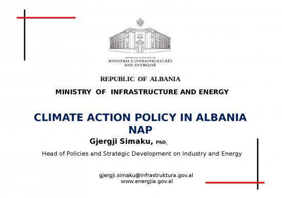 Framework Powerpoint 75812 | Eurasia Ndc Dialogue 2018 Ndcs Sdgs Adaptation Albania