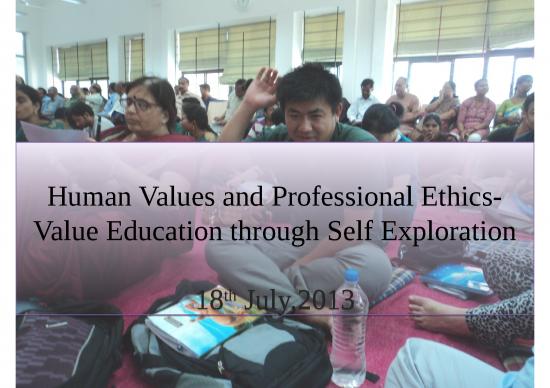 Education Ppt 74792 | Human Values And Professional Ethics Value Education Slhamo