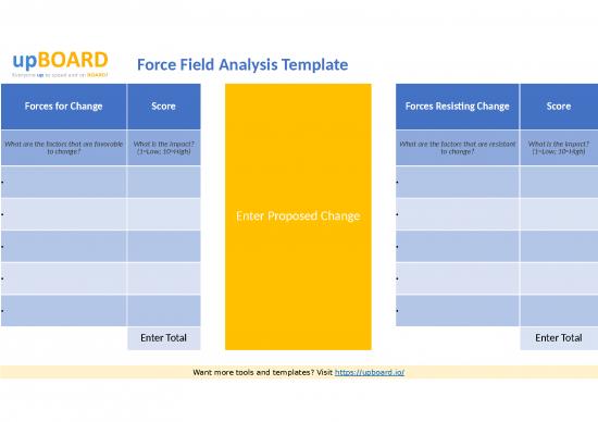 Analysis Ppt 75642 | Free Force Field Analysis Template Powerpoint Download