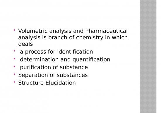 Analysis Ppt 75566 | Introduction Of Volumetric Analysis