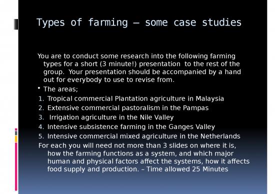 Agriculture Ppt 76651 | Types Of Farming Systems