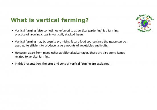 Vertical Farming Ppt 76474 | Vertical Farming