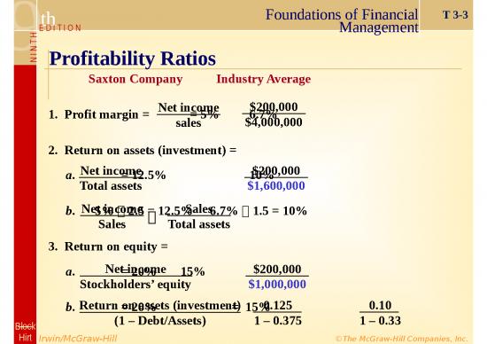 Slideshare Management 75690 | Contoh Analisis Ratio