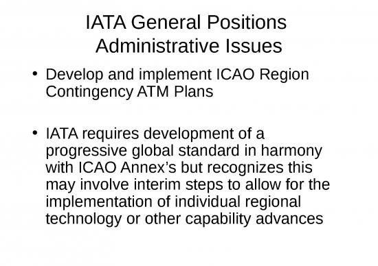 Iata Ppt 76025 | Iata Positions Presentation V4
