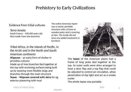 History Of Interior Design Ppt 75158 | Prehistoric And Egypt