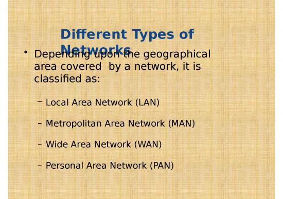 Network Ppt 76413 | Types Of Network