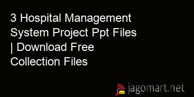 3 Hospital Management System Project Ppt Files | Download Free ...