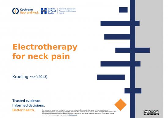 Electrotherapy Ppt 77861 | Electrotherapy For Neck Pain Final