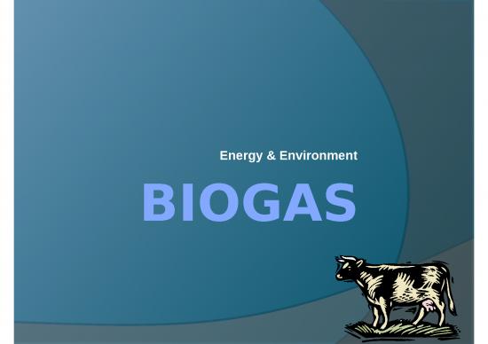 Energy Biogas Biogas Plant Construction Presentation Introduction To Biogas