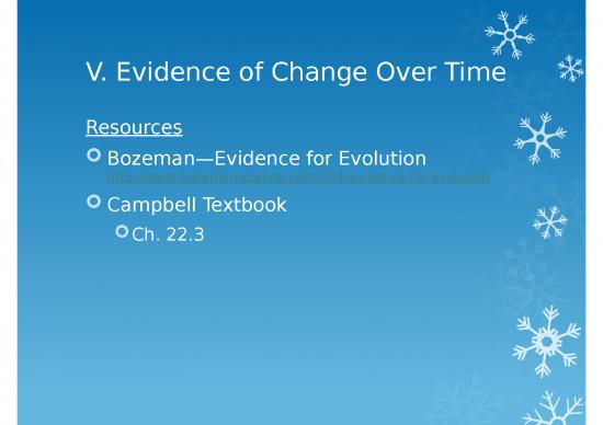 Structure Ppt 78859 | Evolution Notes Evidence Through Micro