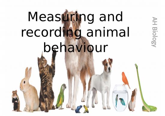 Behaviour Therapy Ppt 78813 | Measuring And Recording Animal Behaviour Behaviour Therapy Ppt 78813 | Measuring And Recording Animal Behaviour