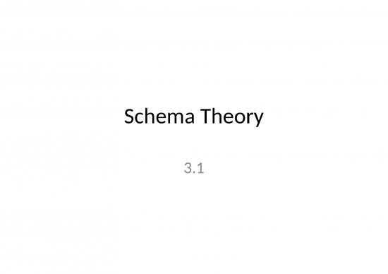Powerpoint Schema 76806 | Schema Theory
