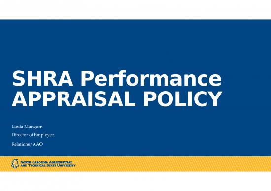Cycle Ppt 78518 | Shra Performance Appraisal