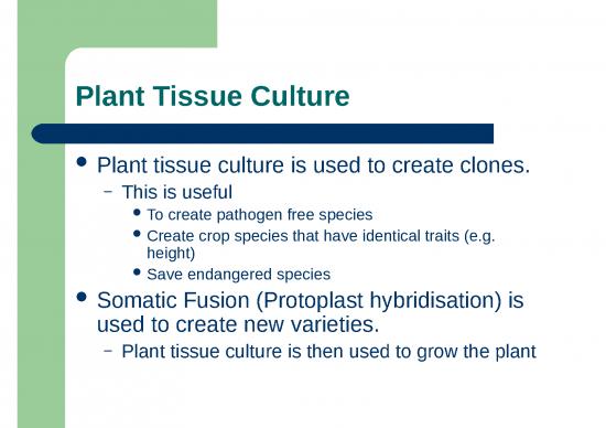 Plant Tissue Culture Slideshare 77530 | Plant Tissue