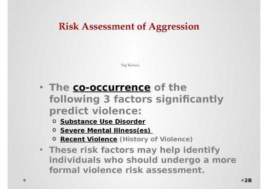 Aggression Ppt 78633 | Violence Risk Assessment