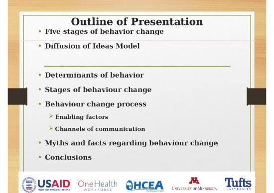 Behaviour Therapy Ppt 78415 | Ppp No 3 Stages Of Behavioural Change