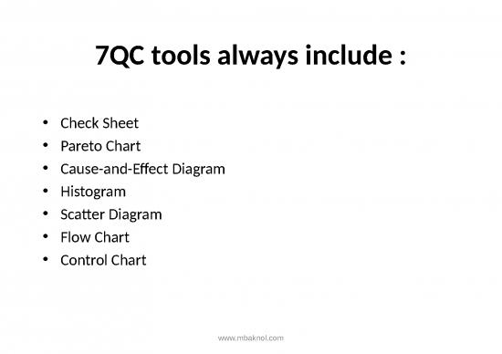 Quality Ppt 78974 | Quality Control Tools