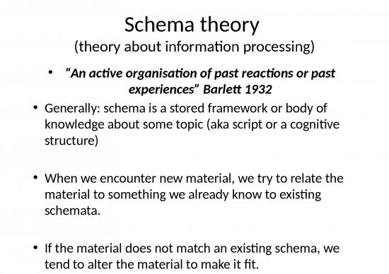 Powerpoint Schema 76806 | Schema Theory