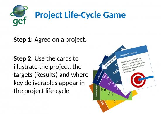 Area Ppt 80381 | 3 Project Life Cycle Game