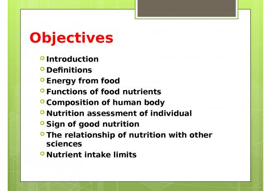 Nutrition Ppt 80750 | Lecture 1 Principles Of Nutrition 214 Nutrition Ppt 80750 | Lecture 1 Principles Of Nutrition 214