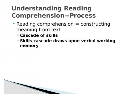 Ppt Reading Comprehension 80364 | Building Reading Comprehension For ...