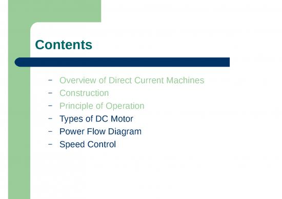 Motor Ppt 83180 | Chapter2 2 Types Of Dc Motor