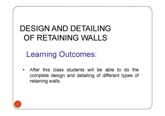 Learning Pdf 84065 | Retainingwall Design