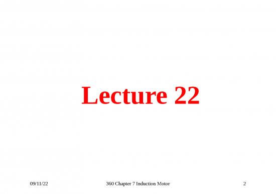 Motor Ppt 83079 | Single Phase Induction Motor