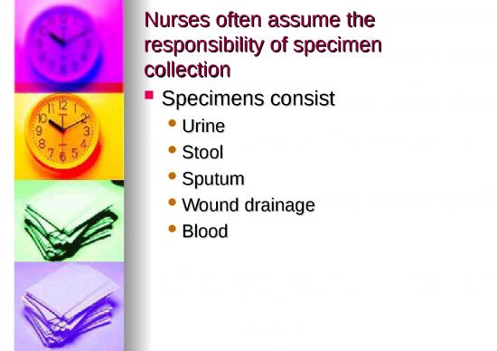 Specimen Collection Ppt 83215 | Specimen Collection