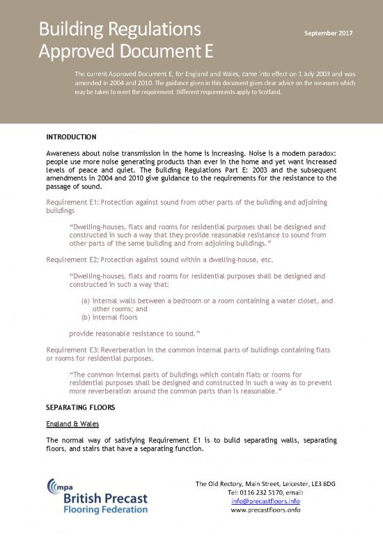 Building Pdf 84612 | Building Regulations Approved Document E