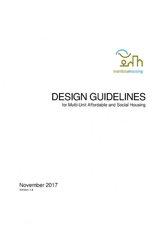 Building Pdf 84319 | Design Guidelines For Multi Unit Affordable And ...
