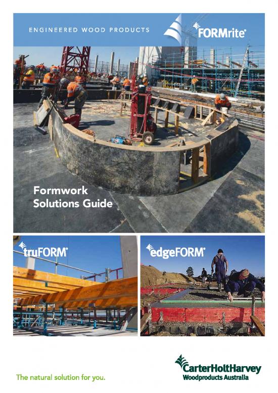 Certified Pdf 84329 | Formwork Solutions