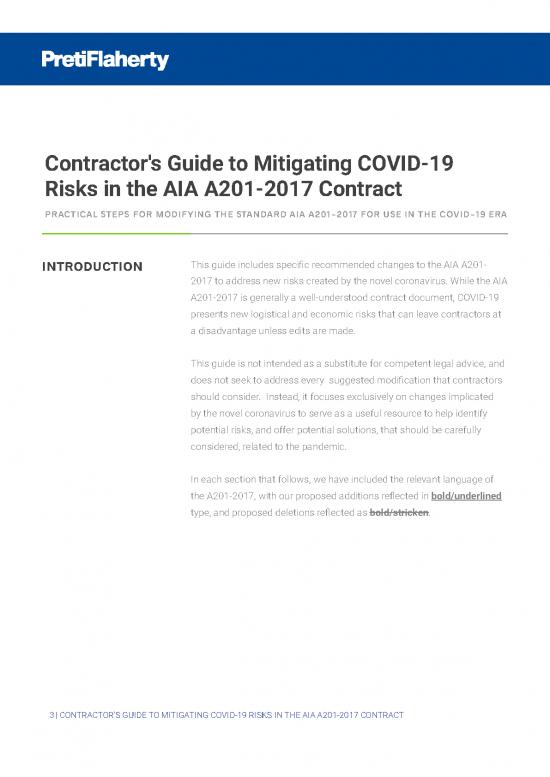 Aia A201 Pdf 84614 | Contractors Guide To Mitigating Covid 19 Risks In ...