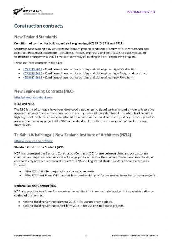 Building Pdf 84617 | Standard Types Of Construction Contract ...