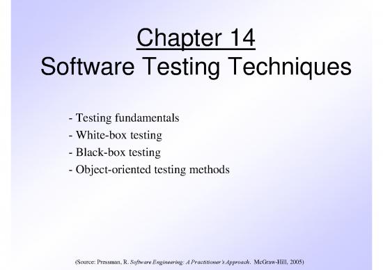 Black Box Testing Pdf 88613 | Pressman Ch 14 Software Testing Techniques Black Box Testing Pdf 88613 | Pressman Ch 14 Software Testing Techniques