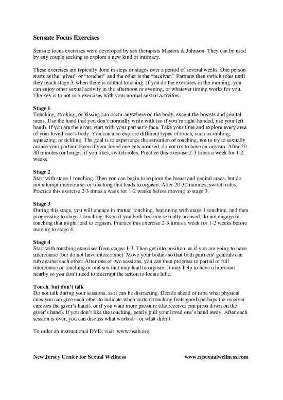 Sensate Focus Pdf 87836 | Sensate Focus Exercises Sensate Focus Pdf 87836 | Sensate Focus Exercises
