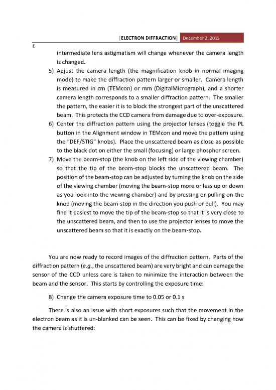 Electron Diffraction Pdf 87700 | Jeol Jem 3200fs Electron Diffraction