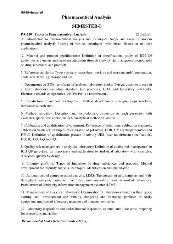 Technology Development Pdf 86958 | Pharmaceutical Analysis