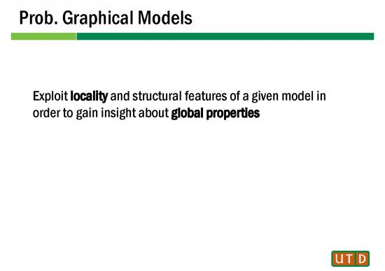 Probabilistic Graphical Models Pdf 88942 | Lecture 1 Intro