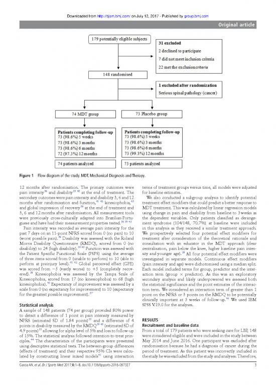 Mckenzie Method Pdf 87737 | Rct Mdt Versus Placebo Bjsm Copy