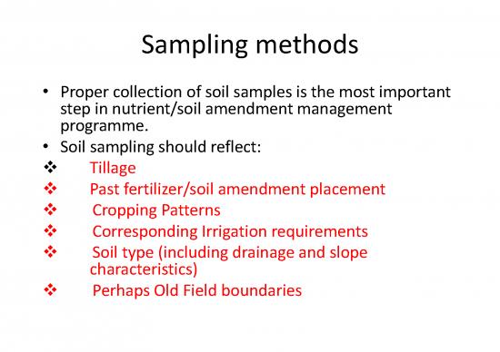 Methods Of Irrigation Pdf 87659 | Soil Testing And Sampling Methods