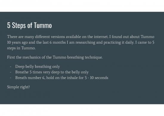 Tummo Meditation Pdf 87148 | Tummo Tutorial Tim Van Der Vliet